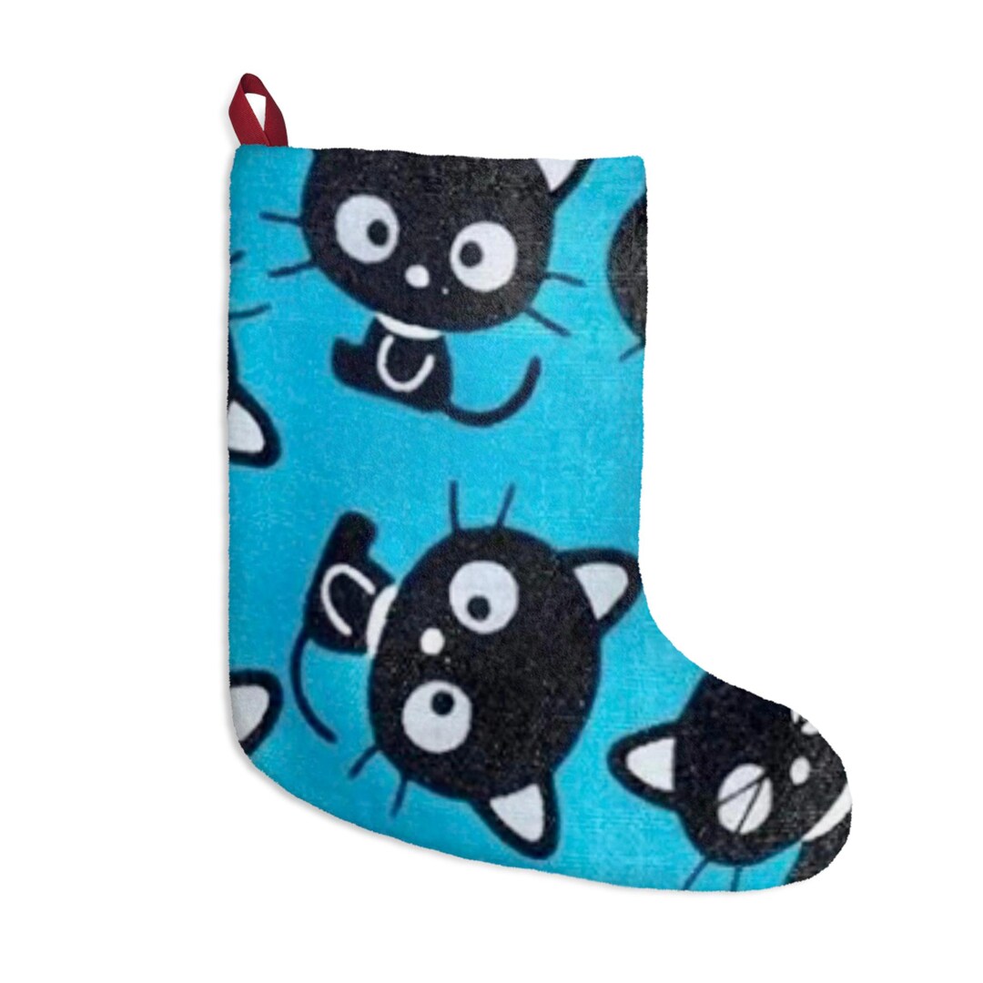 Retro Merry Chococat Choco Kitty Christmas Tree Stocking Holiday Cat ...