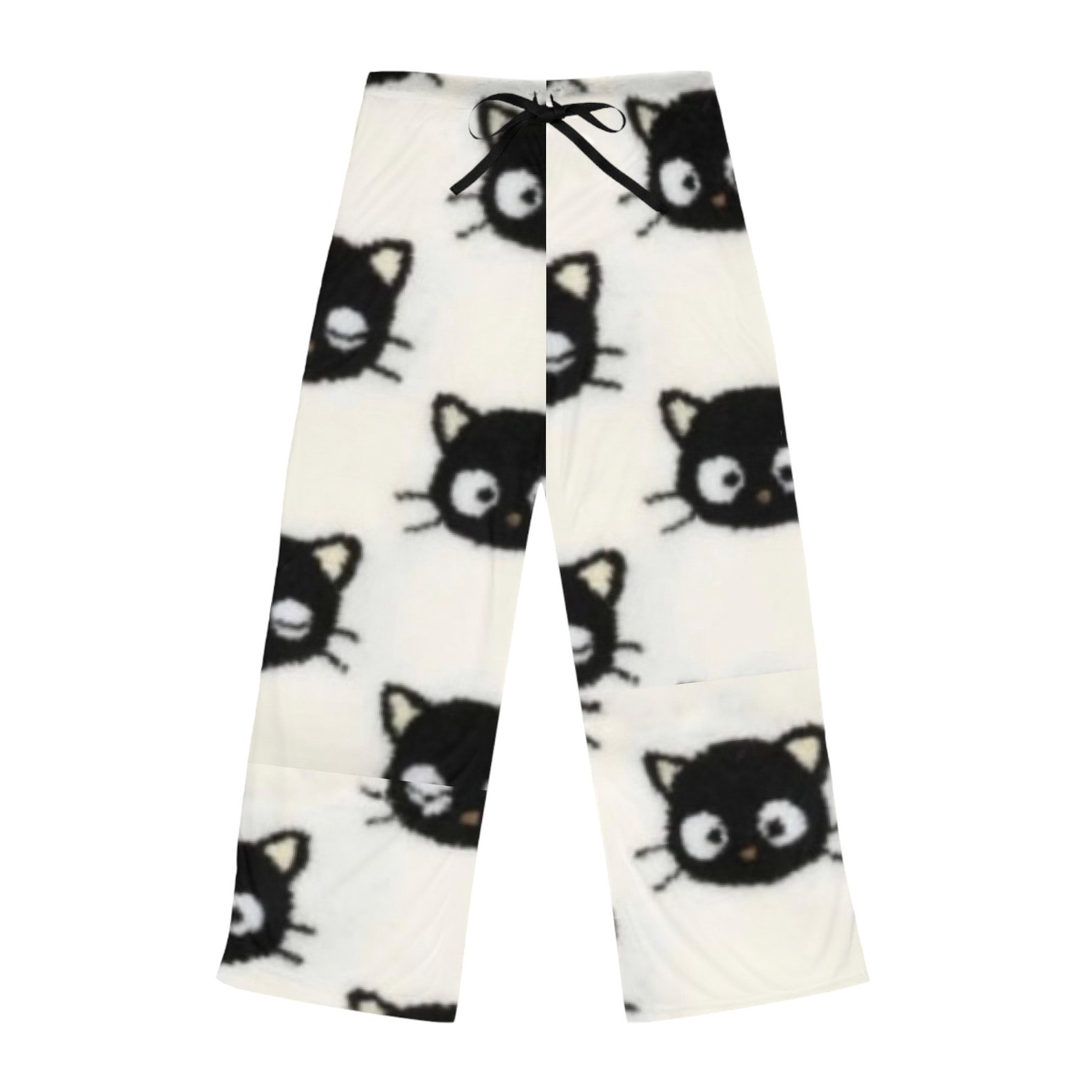 Retro Chococat Love Cream Hearts Valentine Kitty Pajama Pants Lounge ...