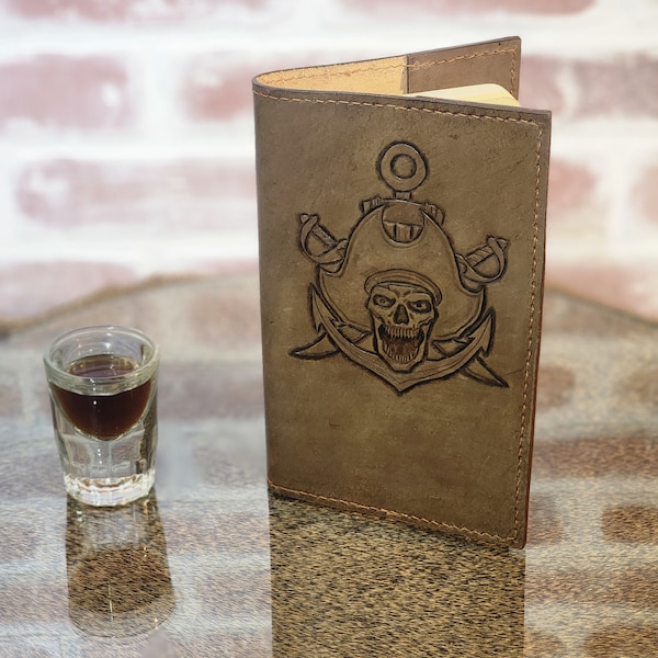 Leather Pirate Journal - Etsy