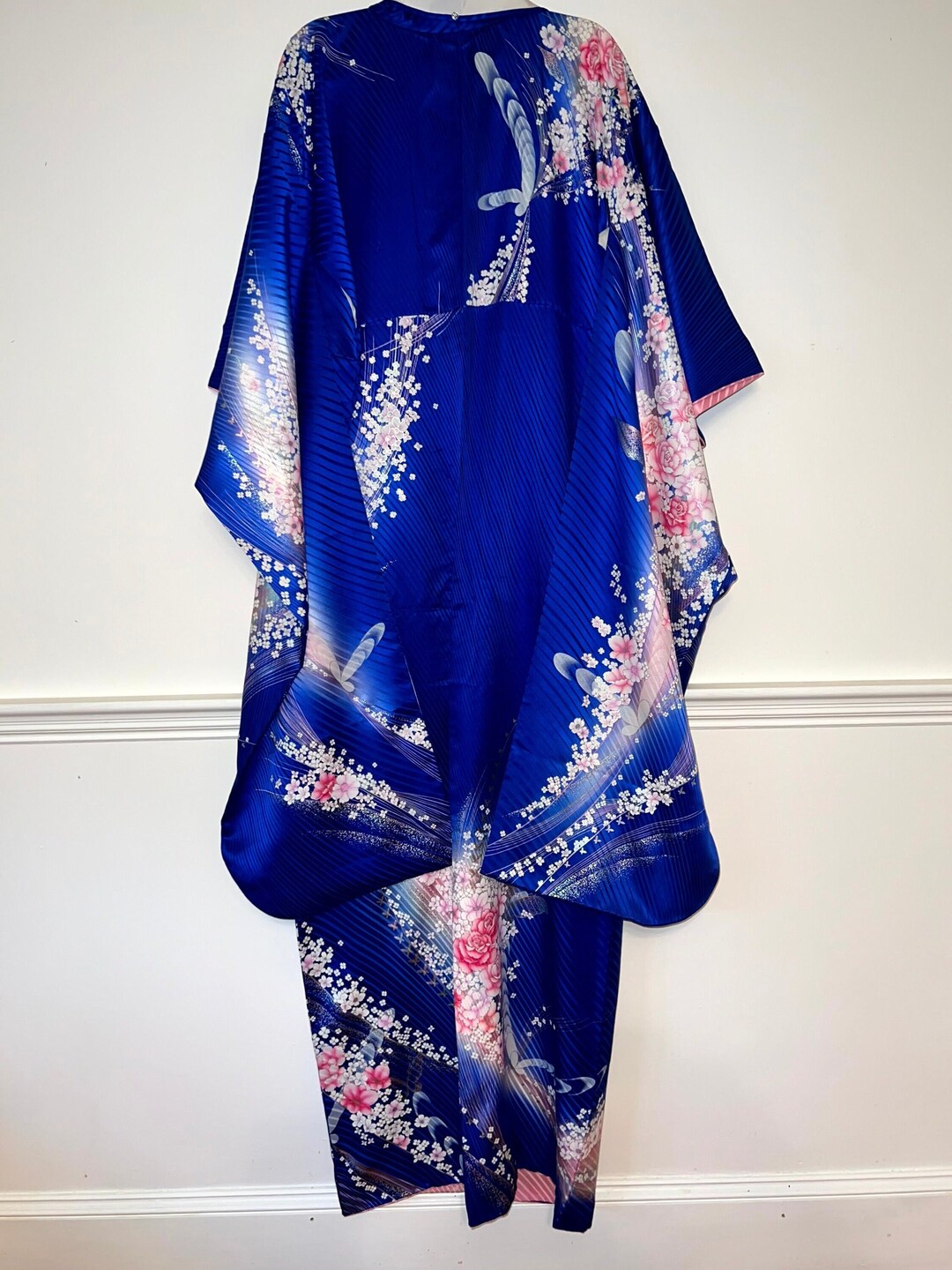 Antique Japanese Silk Furisode Shogun Kimono - Etsy