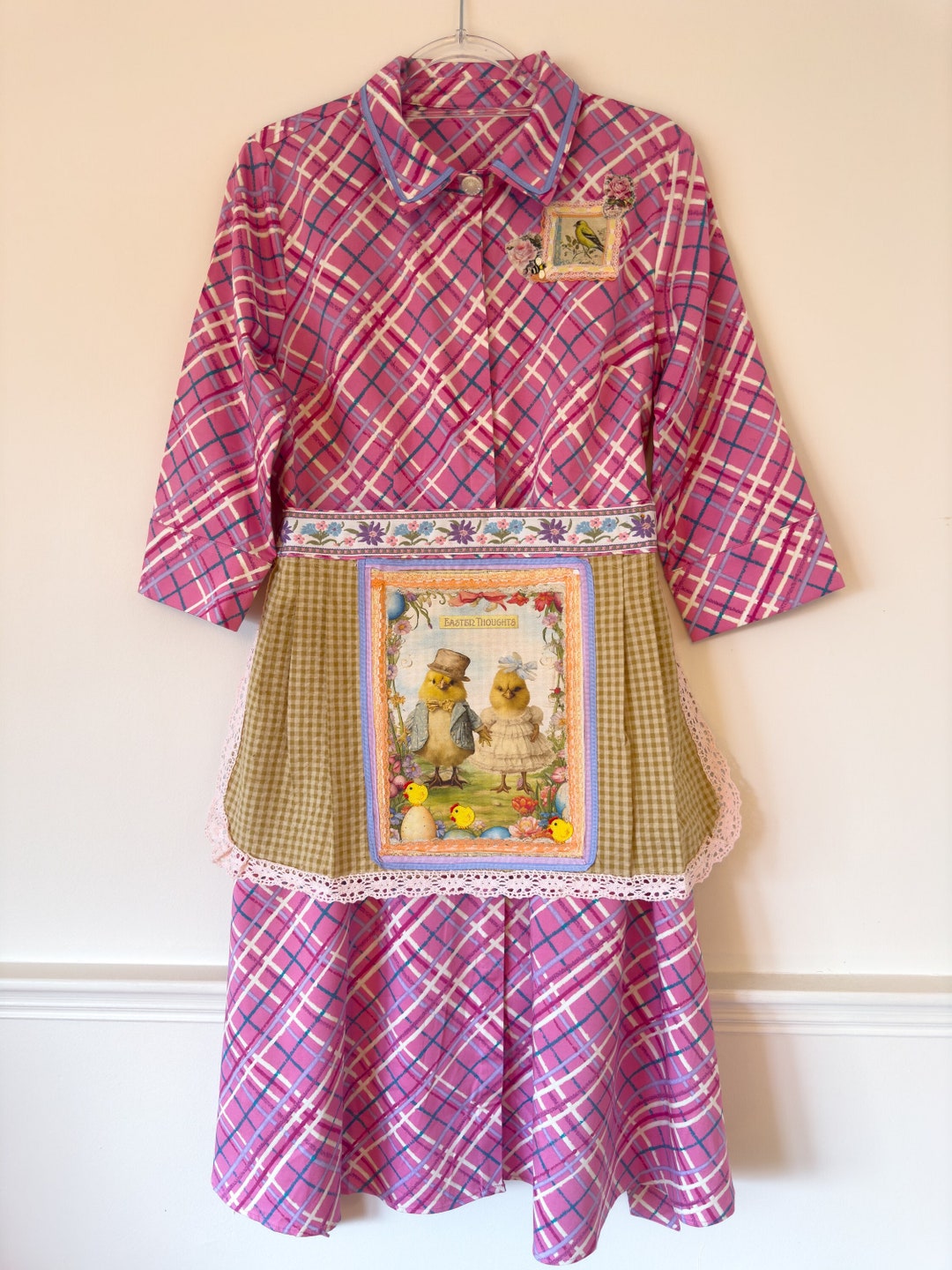 Wearable Art Easter Storybook Spring Day Dress - Etsy