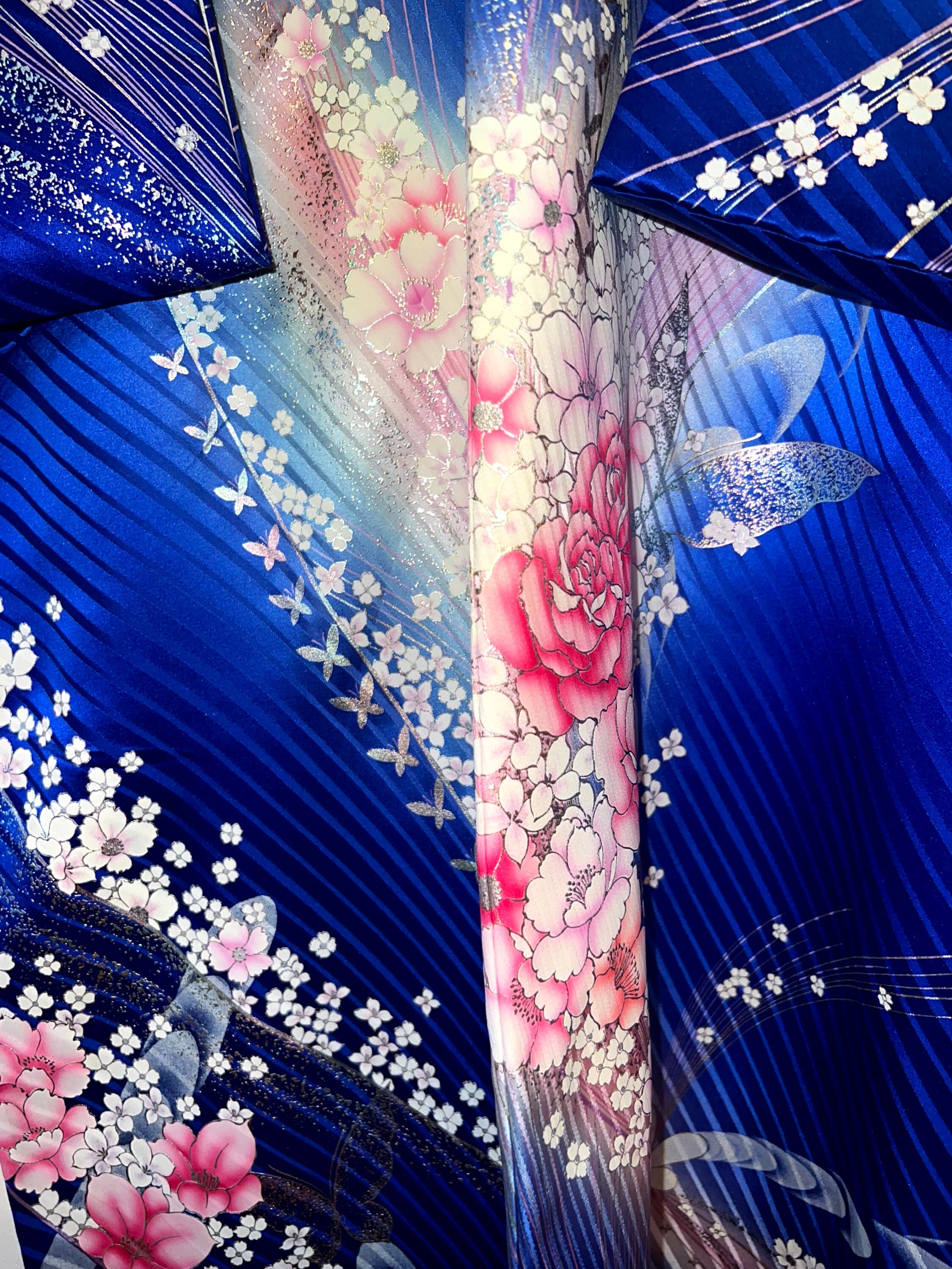 Antique Japanese Silk Furisode Shogun Kimono - Etsy