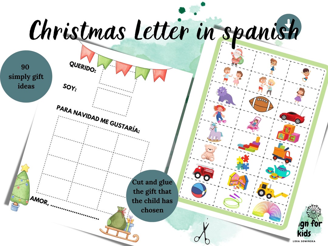 Carta a Santa, Carta De Santa, Carta Para Santa, Papa Noel, Querido ...
