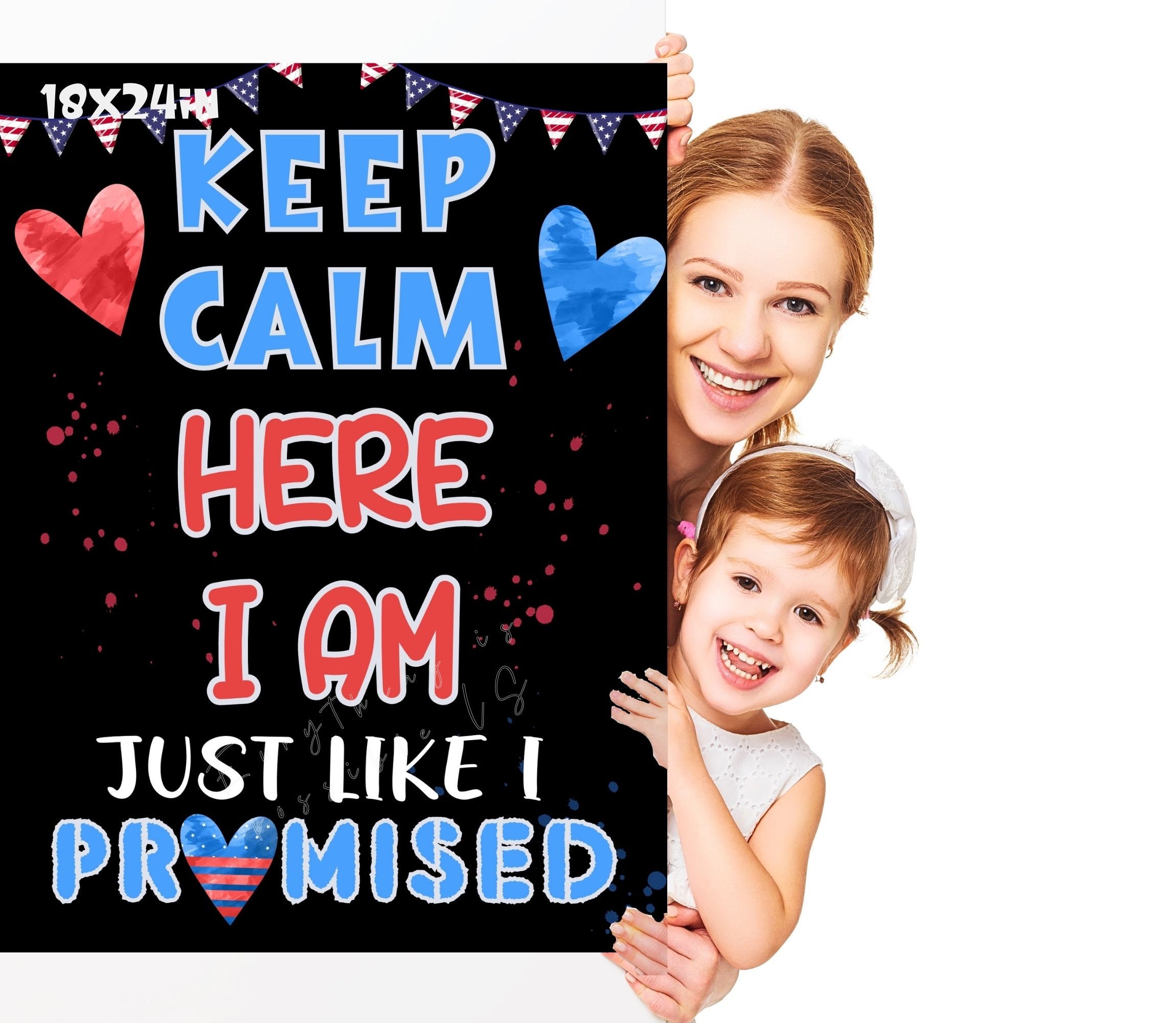 Military Homecoming Sign: Red White Blue Chalkboard (digital Download ...