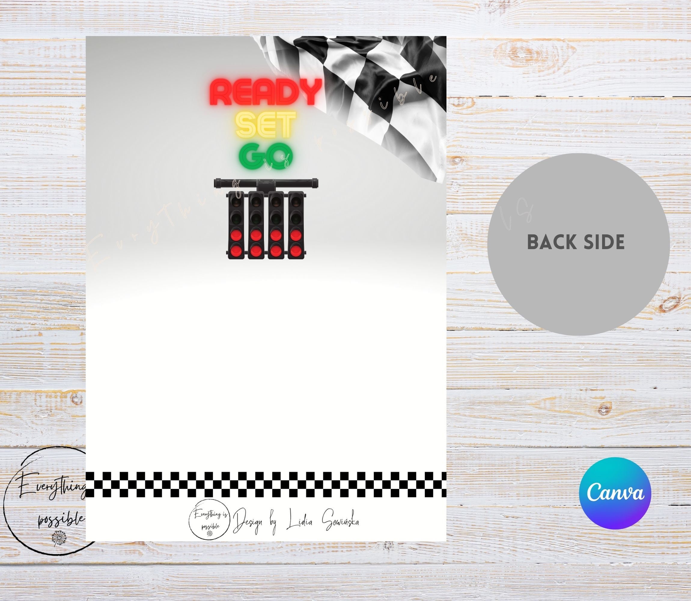 Race Car Birthday Invitation NASCAR Theme Birthday - Etsy