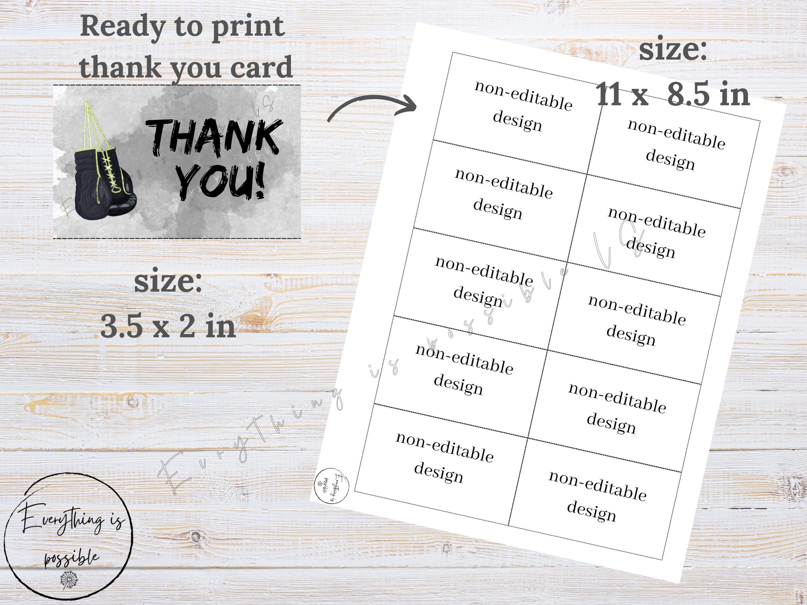 Boxing Birthday Digital Invitation Boxing Party Text Invite Template ...