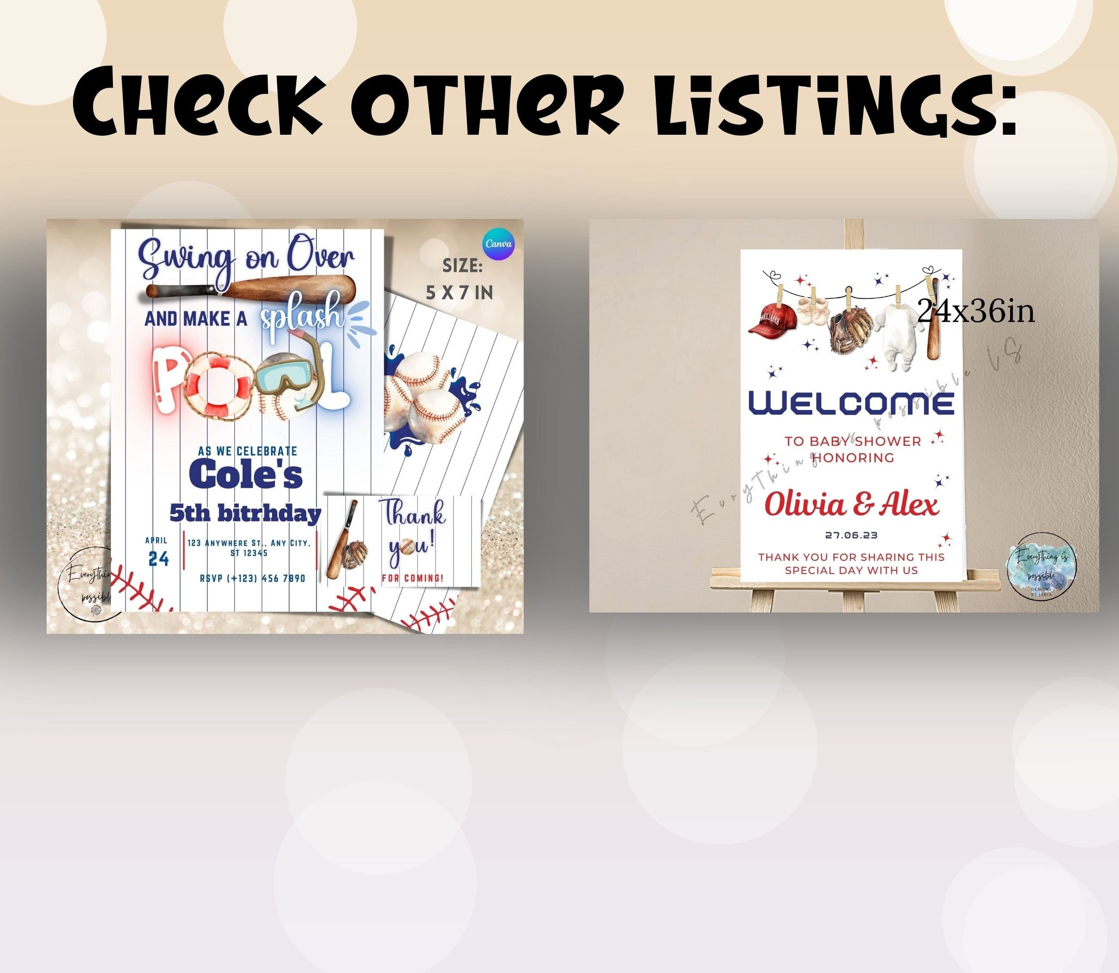 Baseball Cupcake Toppers, Rookie of the Year Decor, Baseball 1st ...