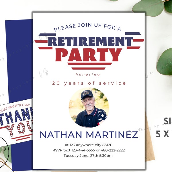 Pilot Retirement Invitation - Etsy