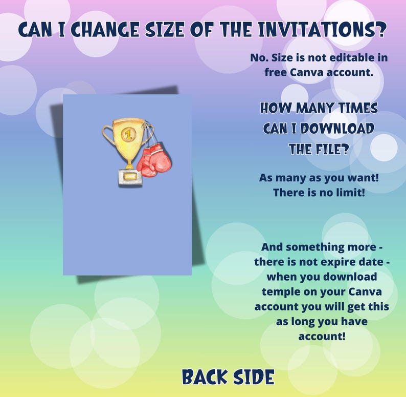 Boxing Baby Shower Invitation Template, Boxing Knockout Party Invite ...