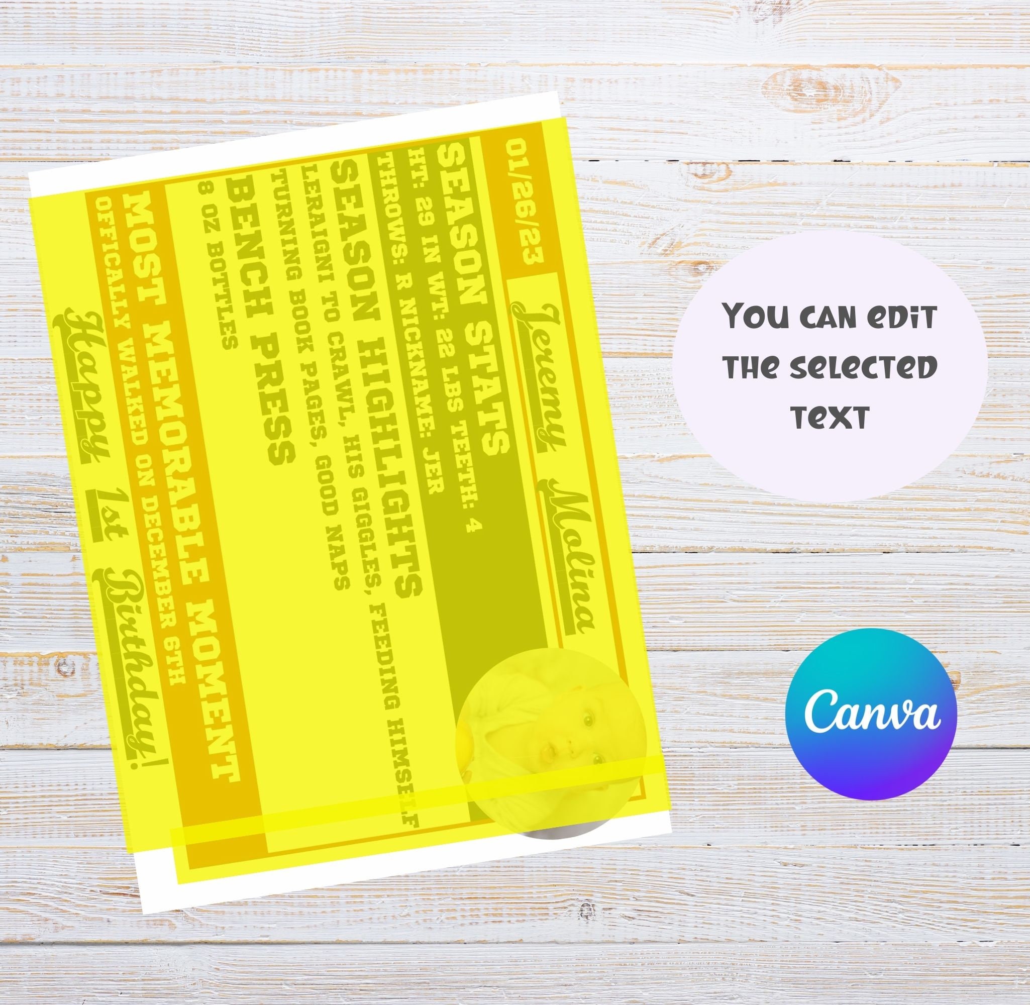 Baseball Player Card, Rookie of the Year, Most Valuable Player, All ...