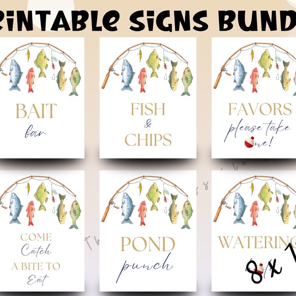 Fishing Baby Shower - Etsy