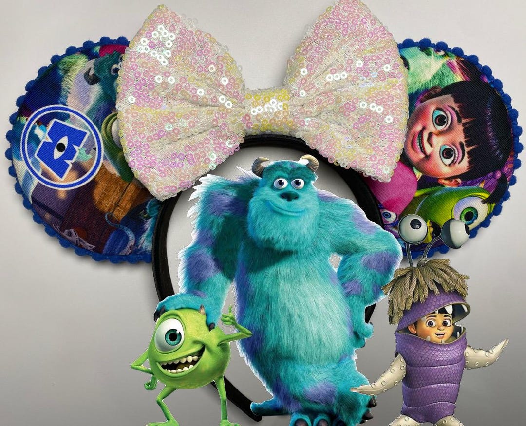 Monster Inc Inspired Mouse Ears - Etsy