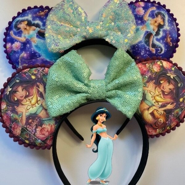 Jasmine Mouse Ears - Etsy