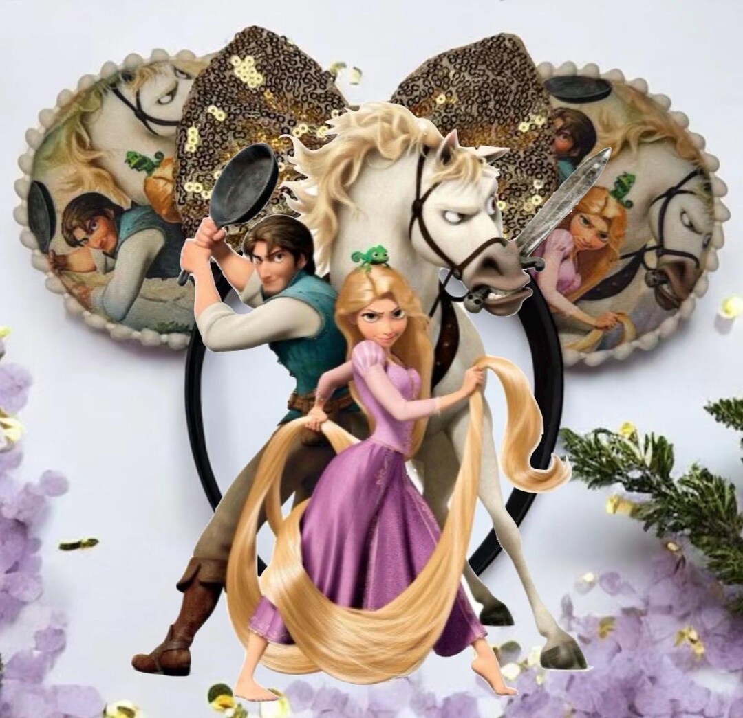 Mouse Ears | Tangled Inspired Mouse Ears/rapunzel/flynn Rider/maximus ...