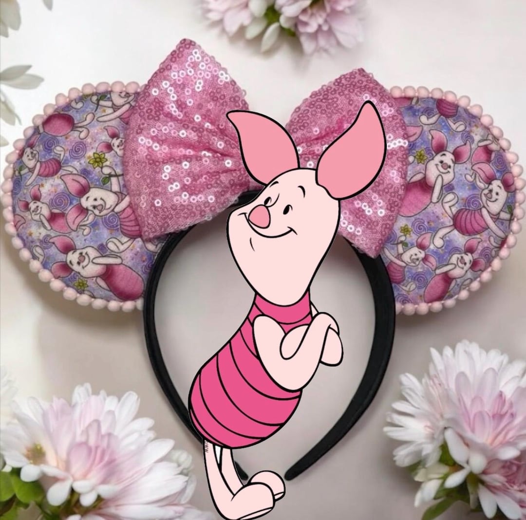 Mouse Ears | Piglet Inspired Mouse Ears/winnie the Pooh - Etsy