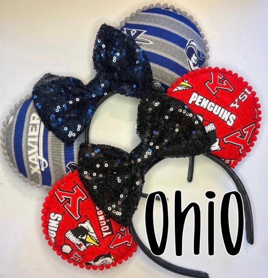 OHIO State Colleges/universities/college Mouse Ears/college - Etsy