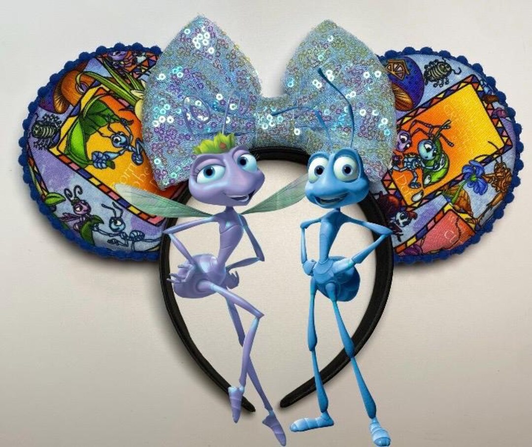 A Bug’s Life Inspired Mouse Ears/flik/heimlich/princess Atta - Etsy