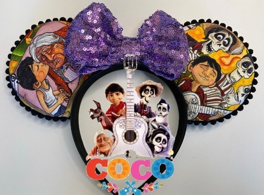 Coco Inspired Mouse Ears/miguel/mama Coco - Etsy