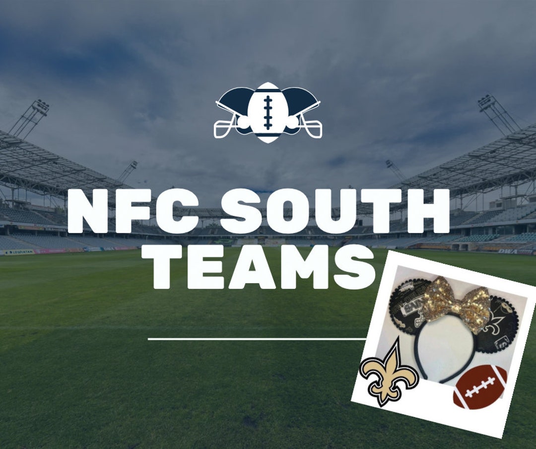 NFC South Mouse Ears/saints - Etsy