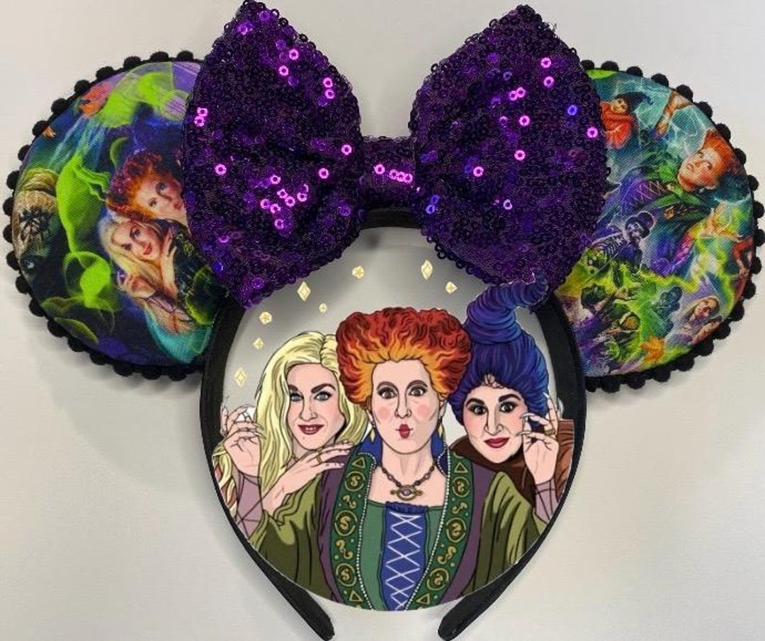 Hocus Pocus Movie Scenes Inspired Mouse Ears - Etsy