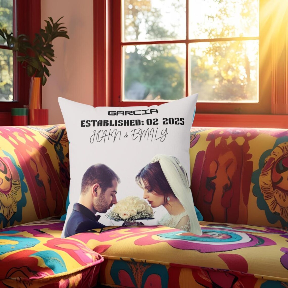 Personalized Photo Collage Pillow, Custom Picture Pillow, Custom Throw ...