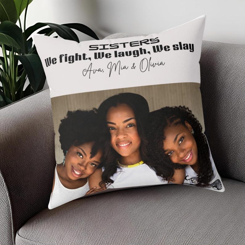 Personalized Photo Collage Pillow, Custom Picture Pillow, Custom Throw ...