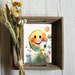 Smiley Face Greeting Cards, Handcrafted Card, Happy Face, Heartfelt ...