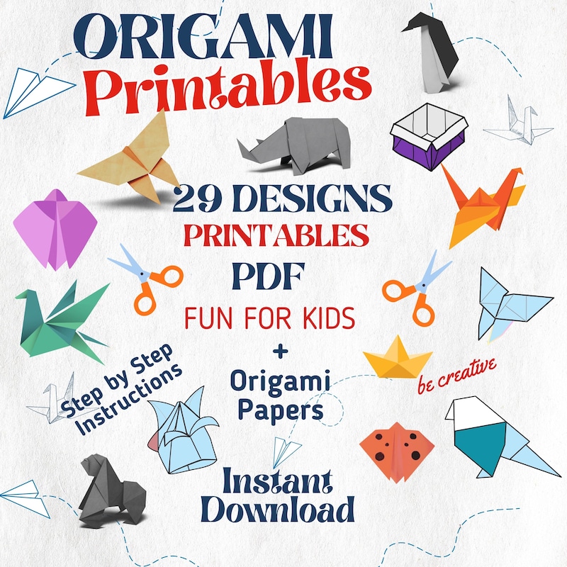 Scheda origami in pdf - Etsy Italia