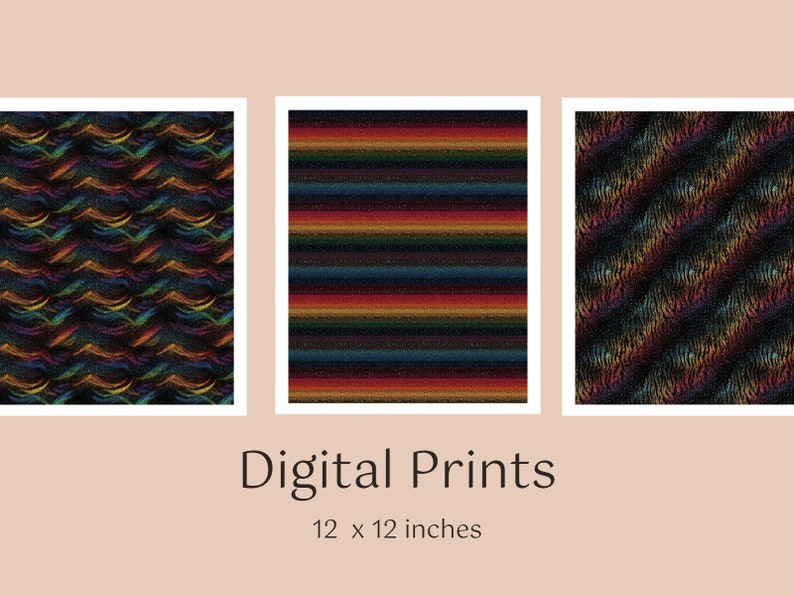 Colors of the Rainbow Glitter Digital Paper - Rainbow Backgrounds and ...