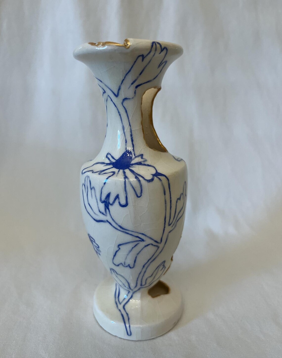 Kintsugi Flower Vase 1 - Etsy