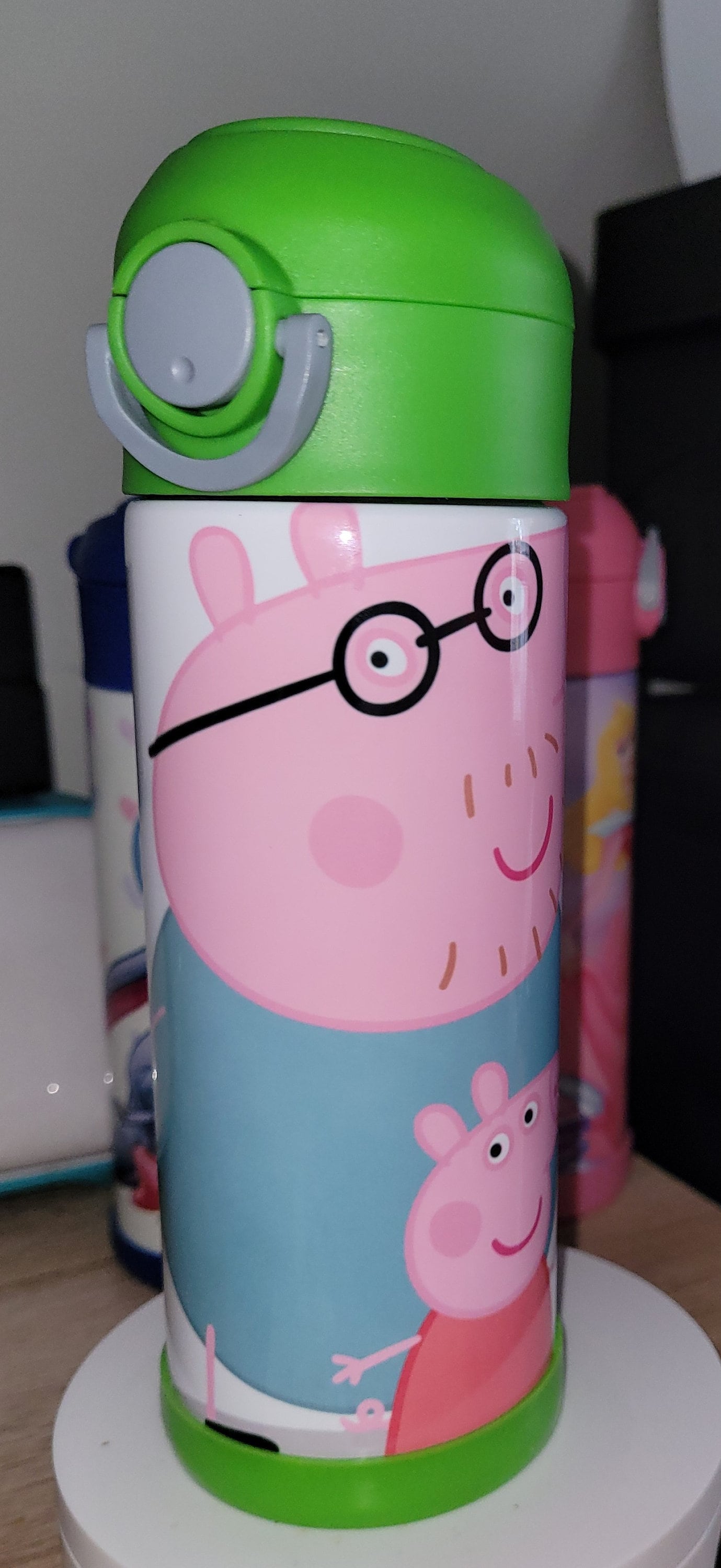 Peppa Pig Family Personalized 12 Oz Water Bottle for Kids & Toddlers - Etsy