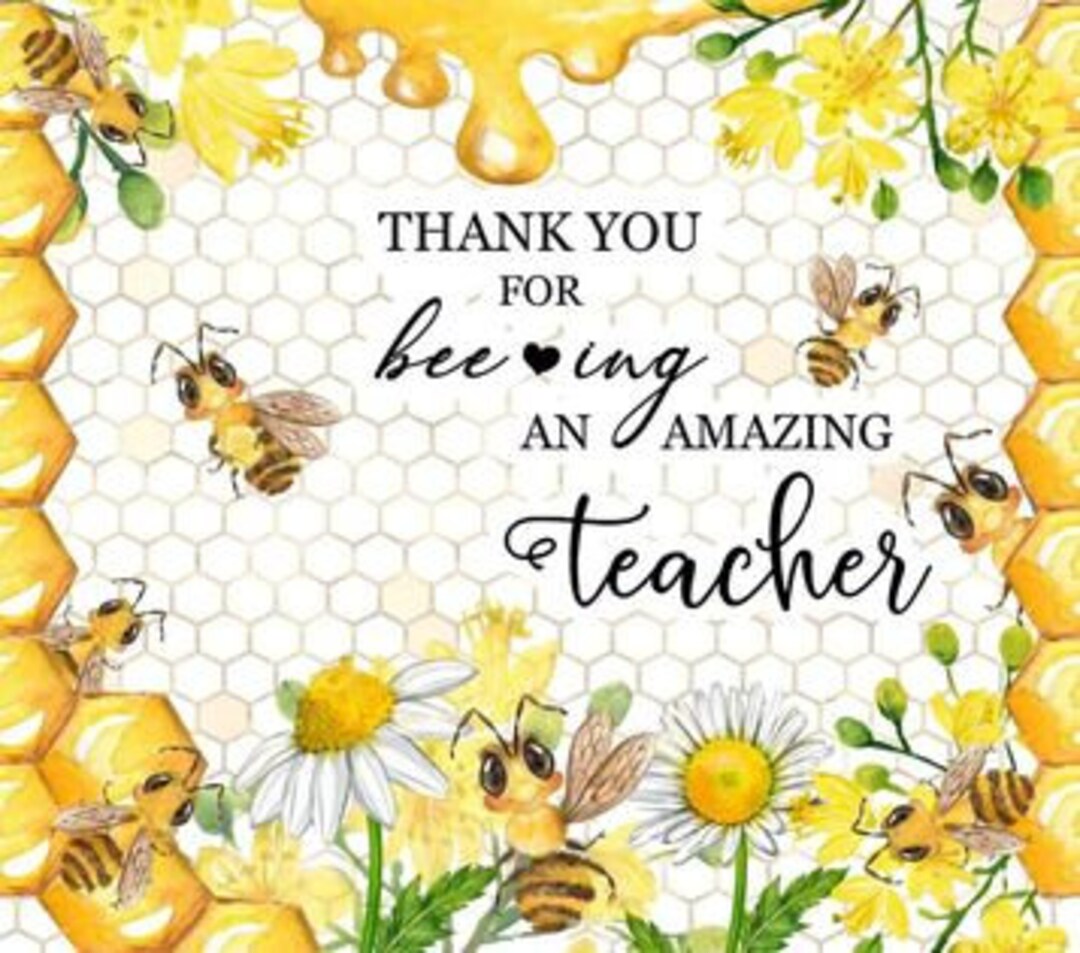 Thank You for Being and Amazing Teacher Tumbler, for Used With Hot and ...