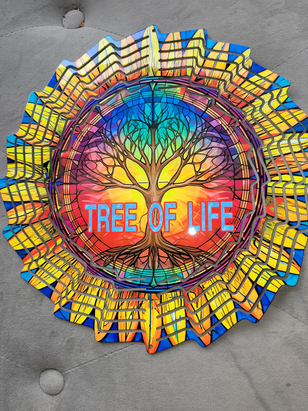 Beautiful Custom-made Tree of Life Wind Spinners Are Sure to Dazzle ...