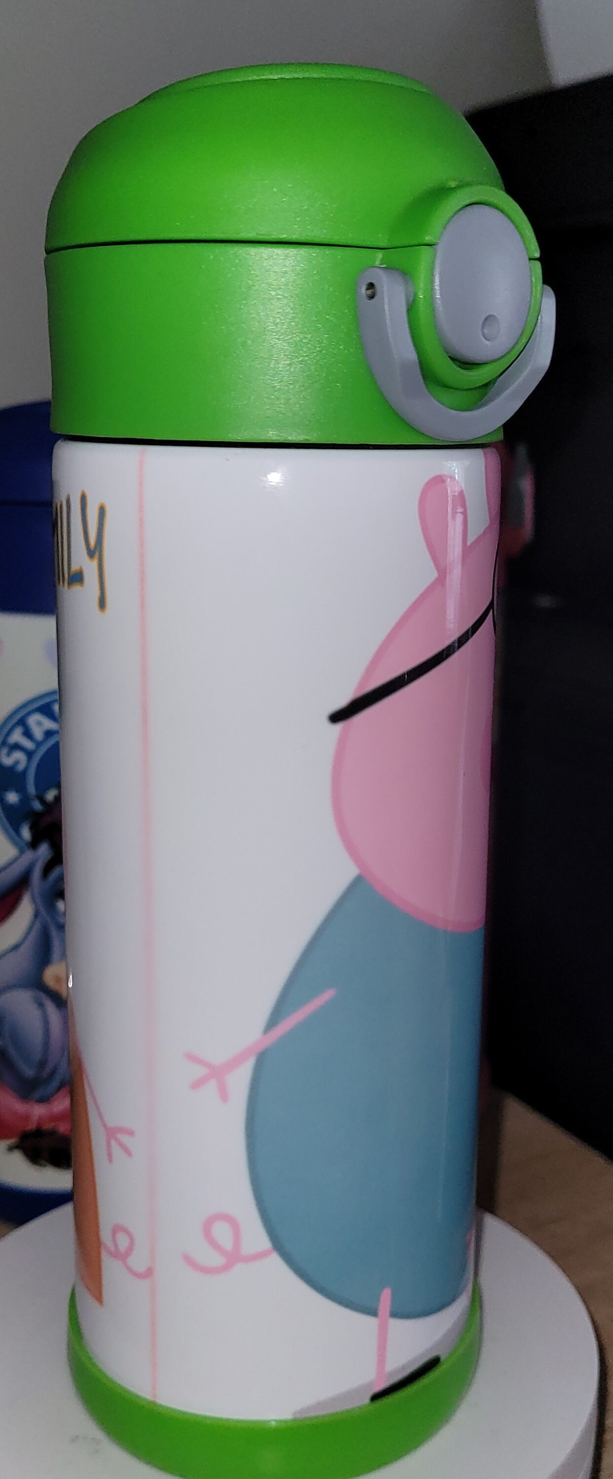 Peppa Pig Family Personalized 12 Oz Water Bottle for Kids & Toddlers - Etsy