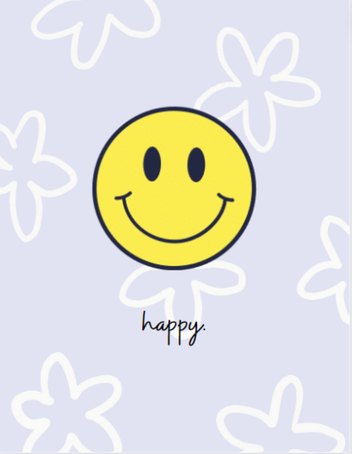 Smiley Face Wall Art Print High-quality Instant Download - Etsy