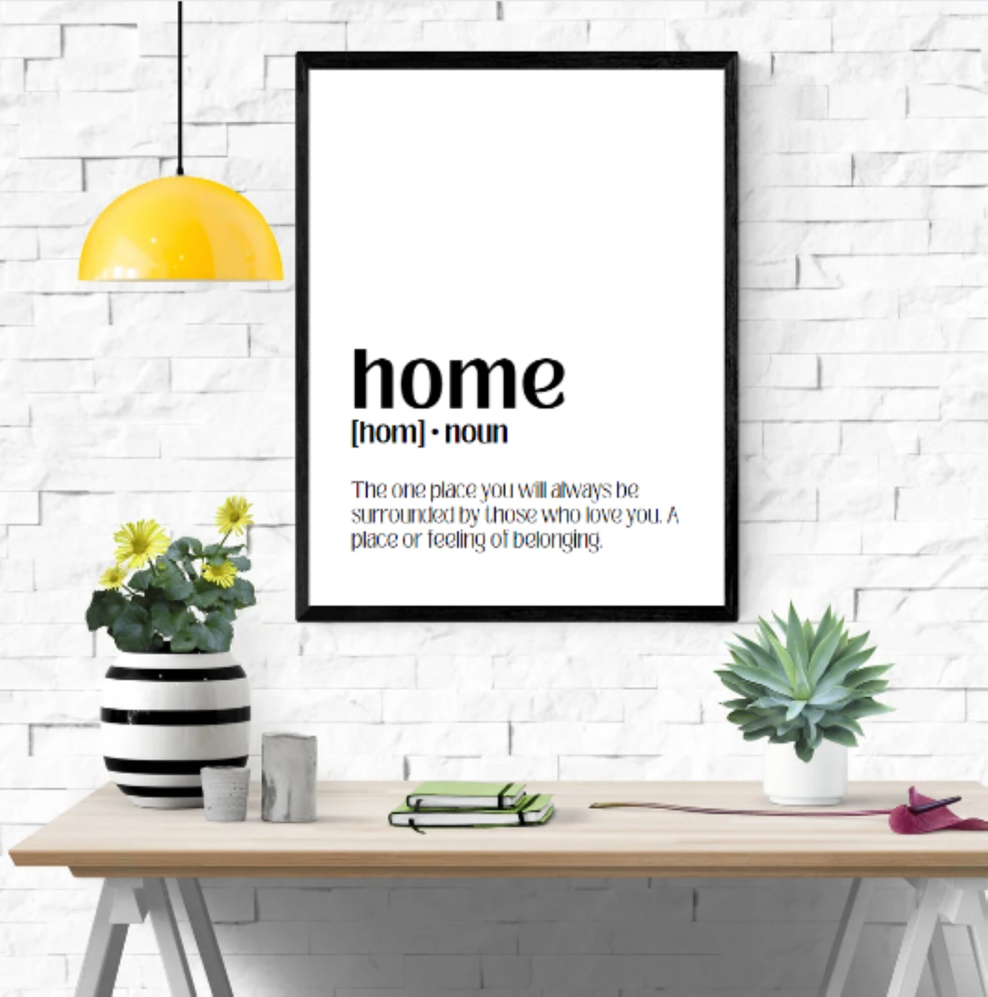 Home Definition Sign | Instant Download | Home Definition Printable Art ...