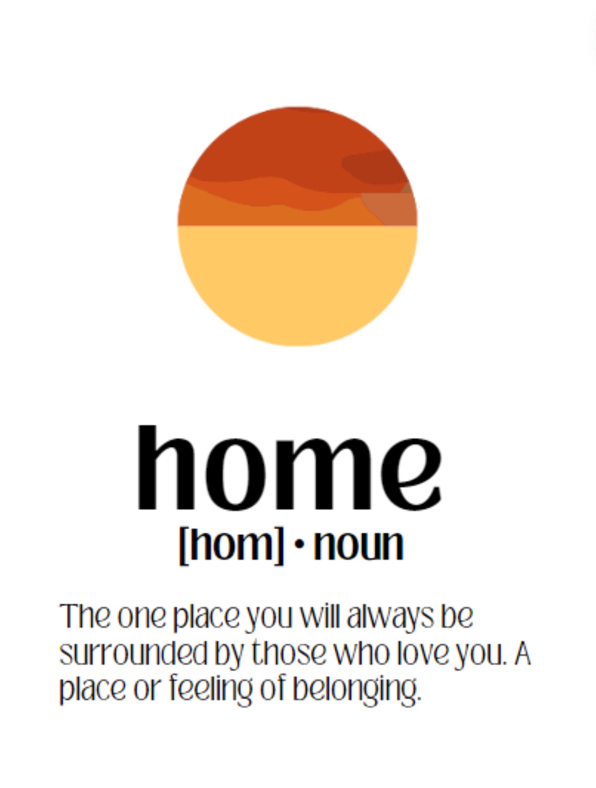 Home Definition Sign Instant Download Home Definition - Etsy