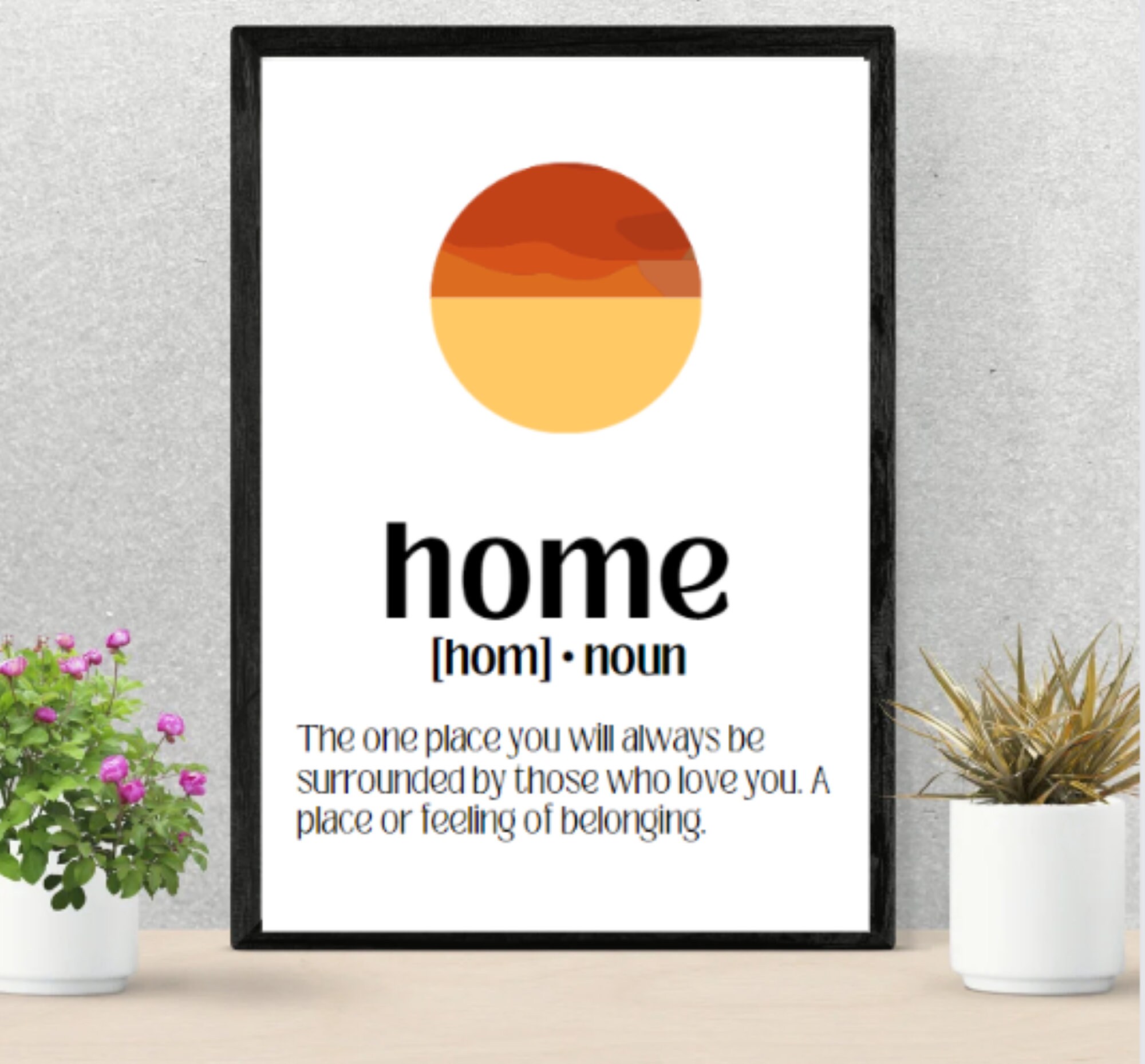 Home Definition Sign Instant Download Home Definition - Etsy