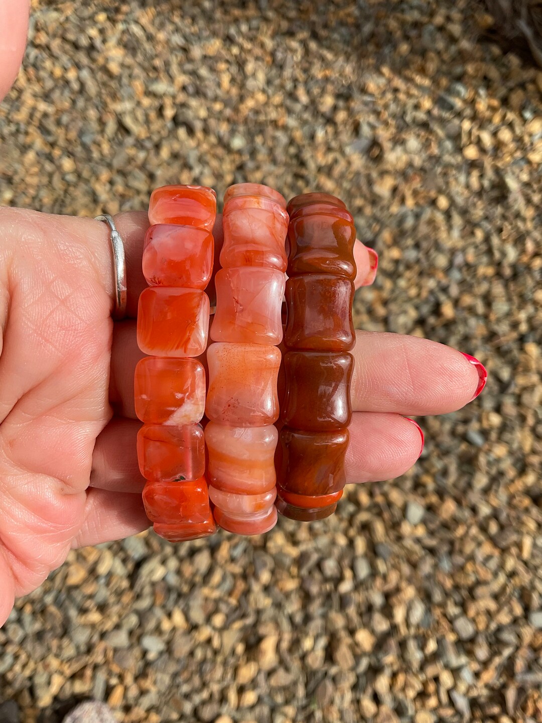Nanhong/southern Red Agate Crystal Bracelet/crystal Jewelry/ Crystal ...