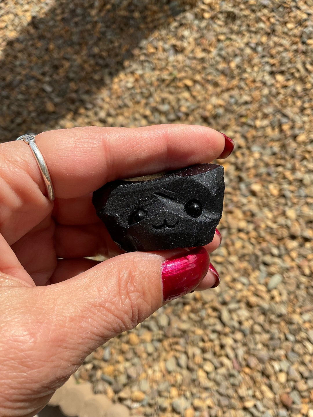 Blue Sandstone Crystal Pet Rock Buddy/crystal Buddy Gift/blue Sandstone ...