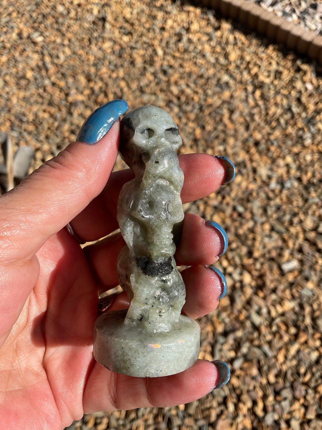 Labradorite, Black Obsidian, Fruit Jasper See No Evil Hear No Evil ...