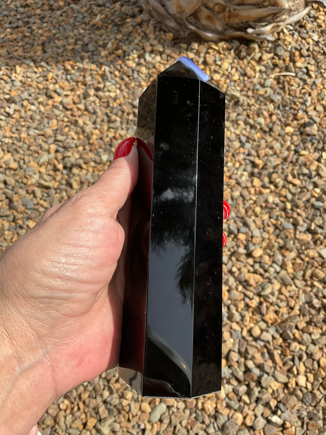 Black Obsidian Crystal Tower/tower Home Decor/crystal Gift/obelisk ...