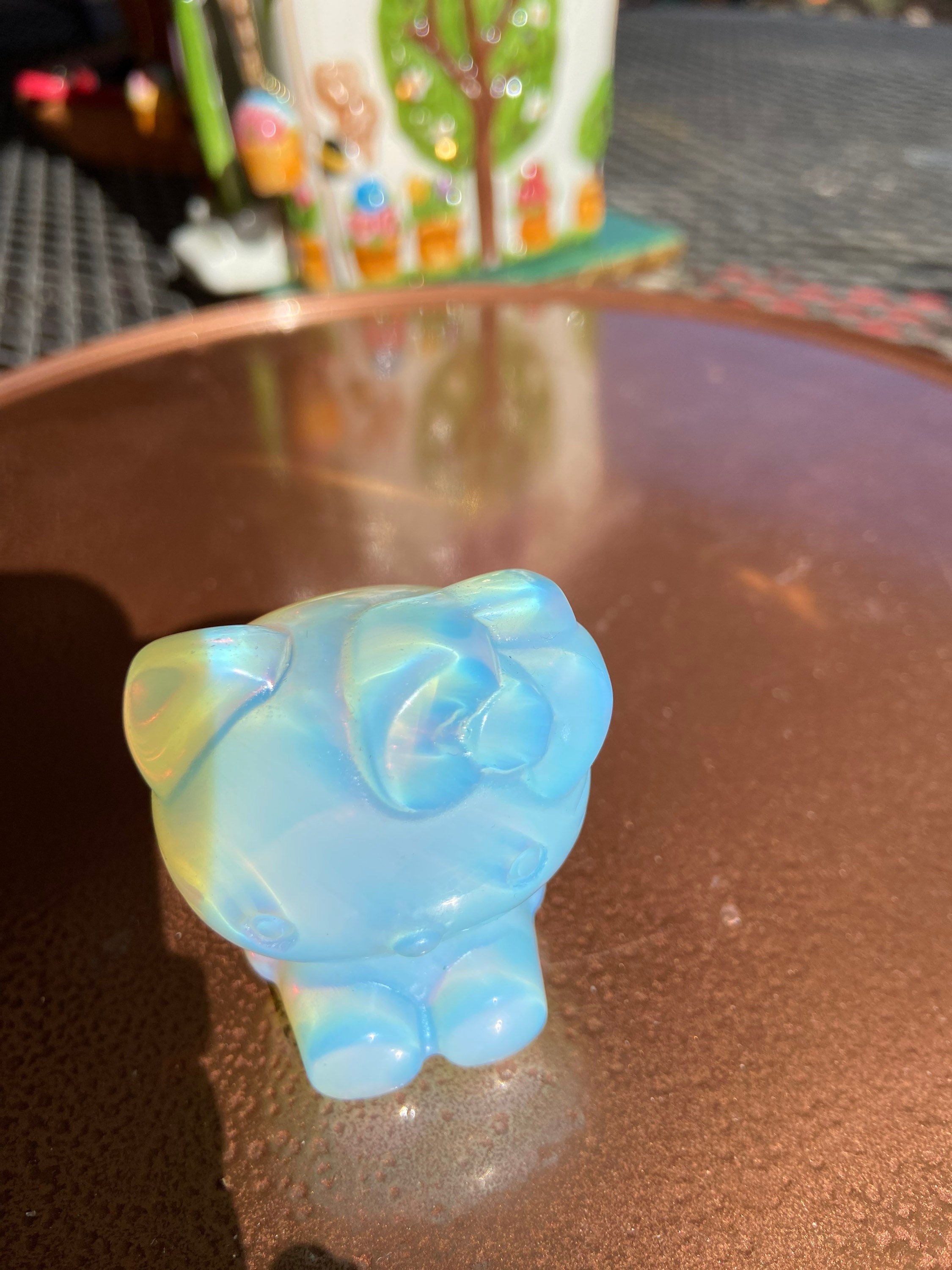 Hello Kitty Crystal Carvings, Crystal Gifts, Fire Quartz, Moonstone ...