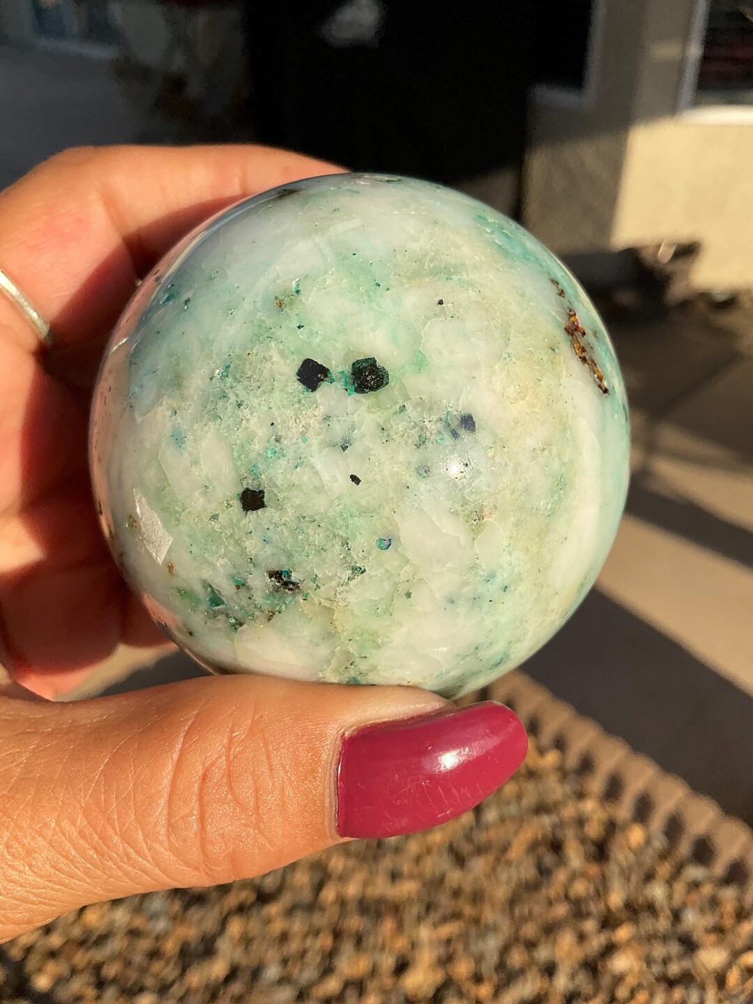 Phoenix Stone Sphere/phoenix Stone Home Decor - Etsy