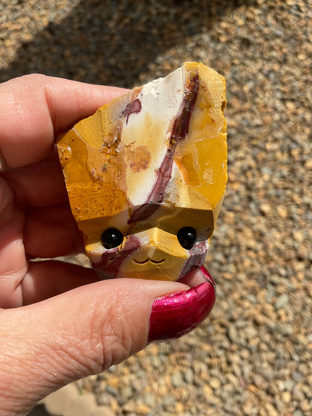 Mookaite Crystal Pet Rock Buddy/crystal Pet Rock/mookaite Buddy Gift - Etsy