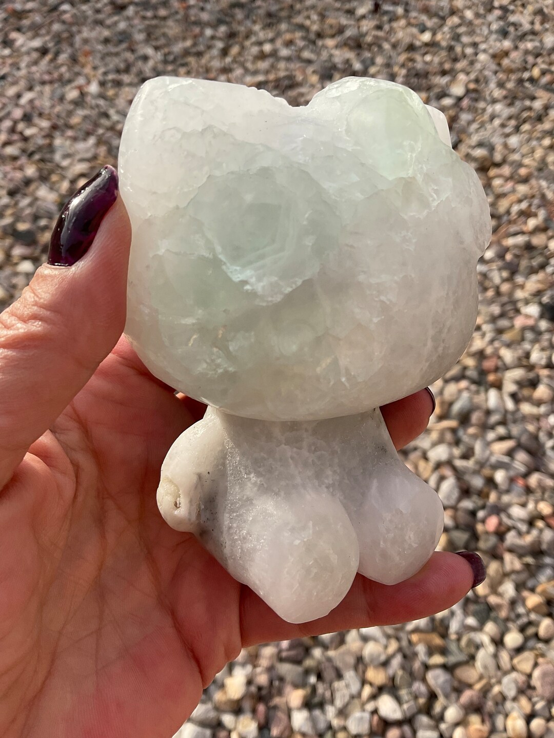 Ice Cream Jasper/ocean Jasper/hello Kitty Crystal Carving/crystal Gift ...