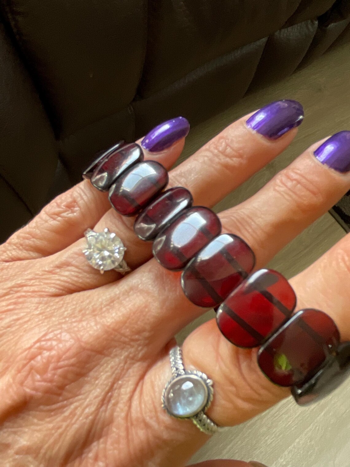 Blood Amber Barrel Shaped, Square Shaped, Heart Shaped or Oval Shaped ...