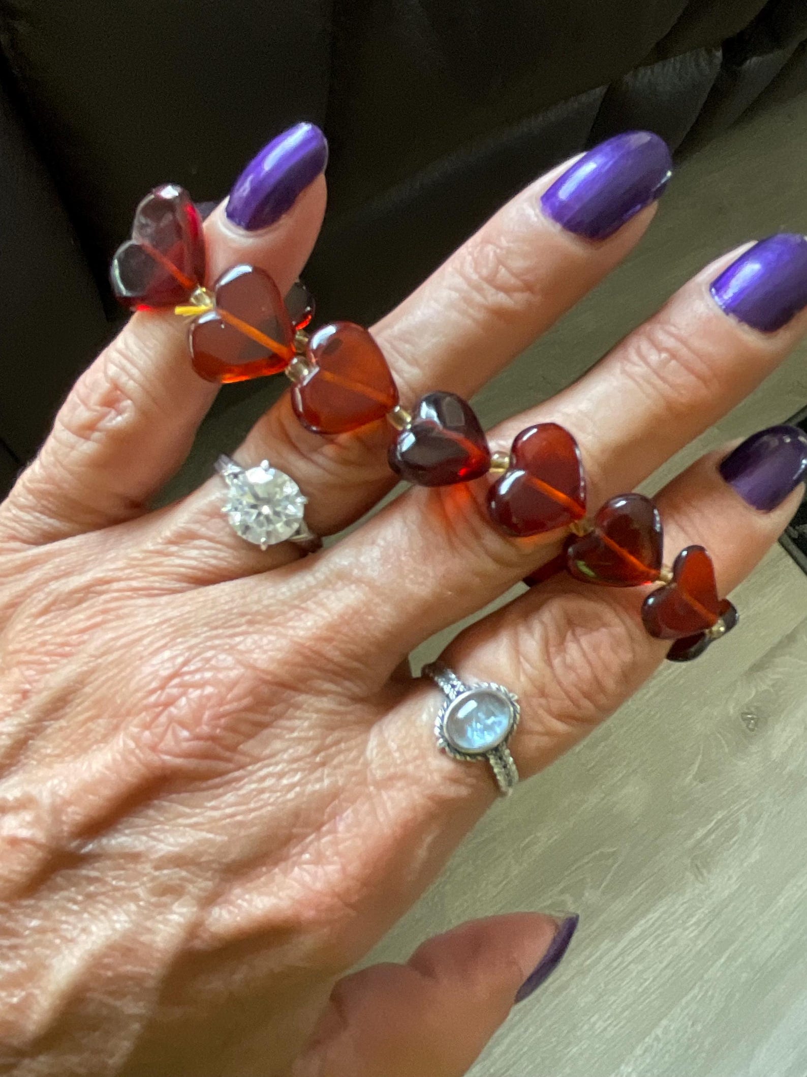 Blood Amber Barrel Shaped, Square Shaped, Heart Shaped or Oval Shaped ...