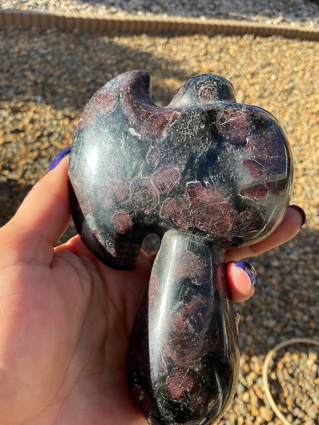 Garnet Crystal Thor Axe: Home Decor Gift - Etsy