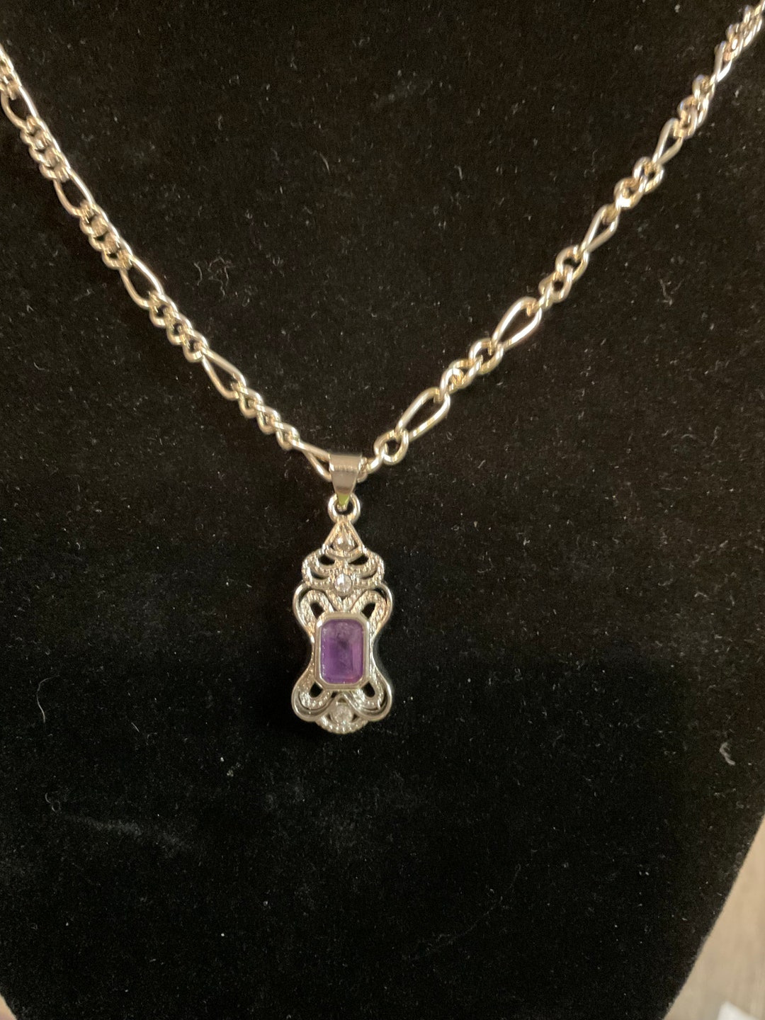 Amethyst Crystal Pendent/crystal Jewelry Gift - Etsy